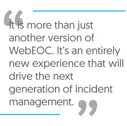 WebEOC Gets New Look & Optimized Workflows in Latest Version Announced ...